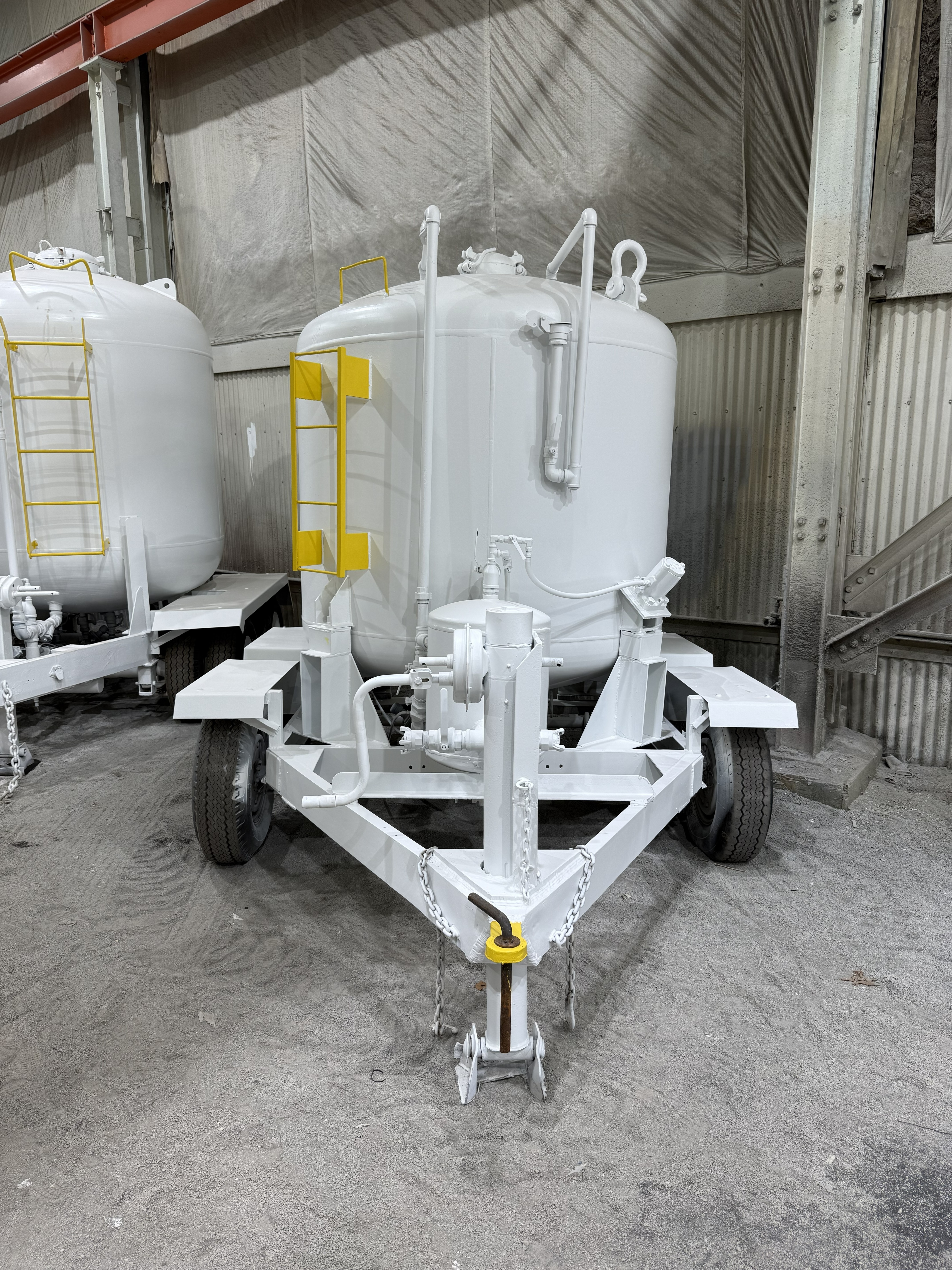 Key Key 6 Ton Sandblast Machine - Trailer Mounted — Used Blast Pots for ...